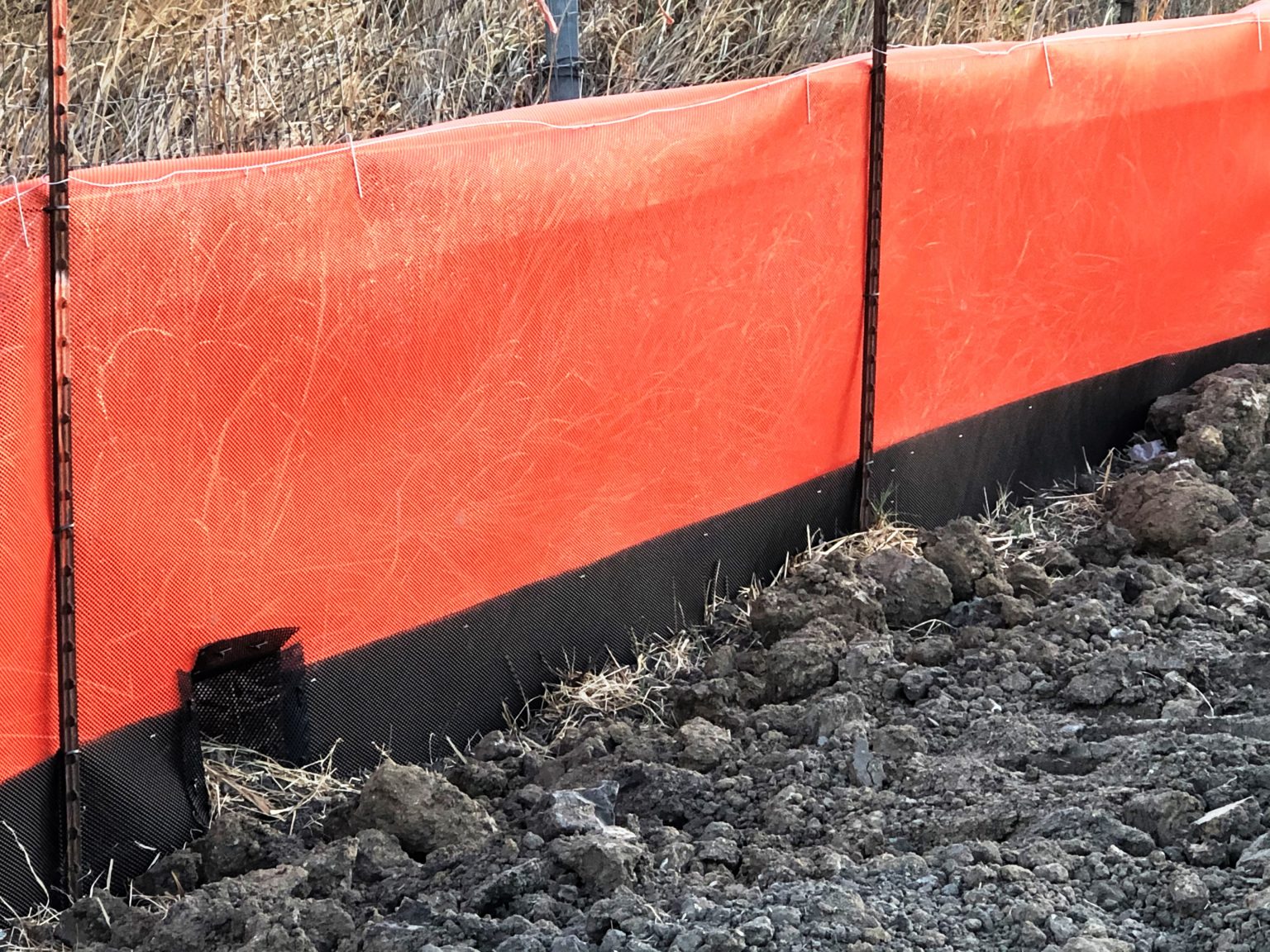 Ertec Species at Risk Exclusion Fence – Advanced Building Materials