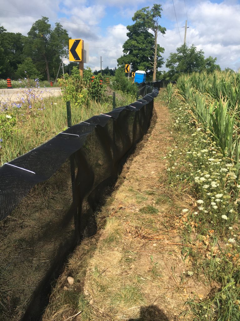 Ertec Species at Risk Exclusion Fence – Advanced Building Materials